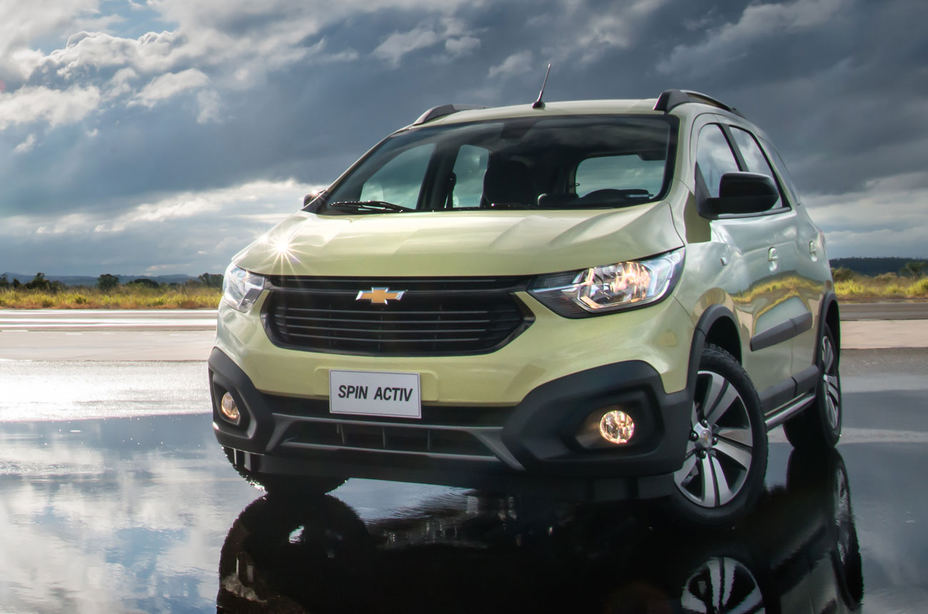 La Chevrolet Spin Activ muestra su nuevo aspecto - Minuto Motor