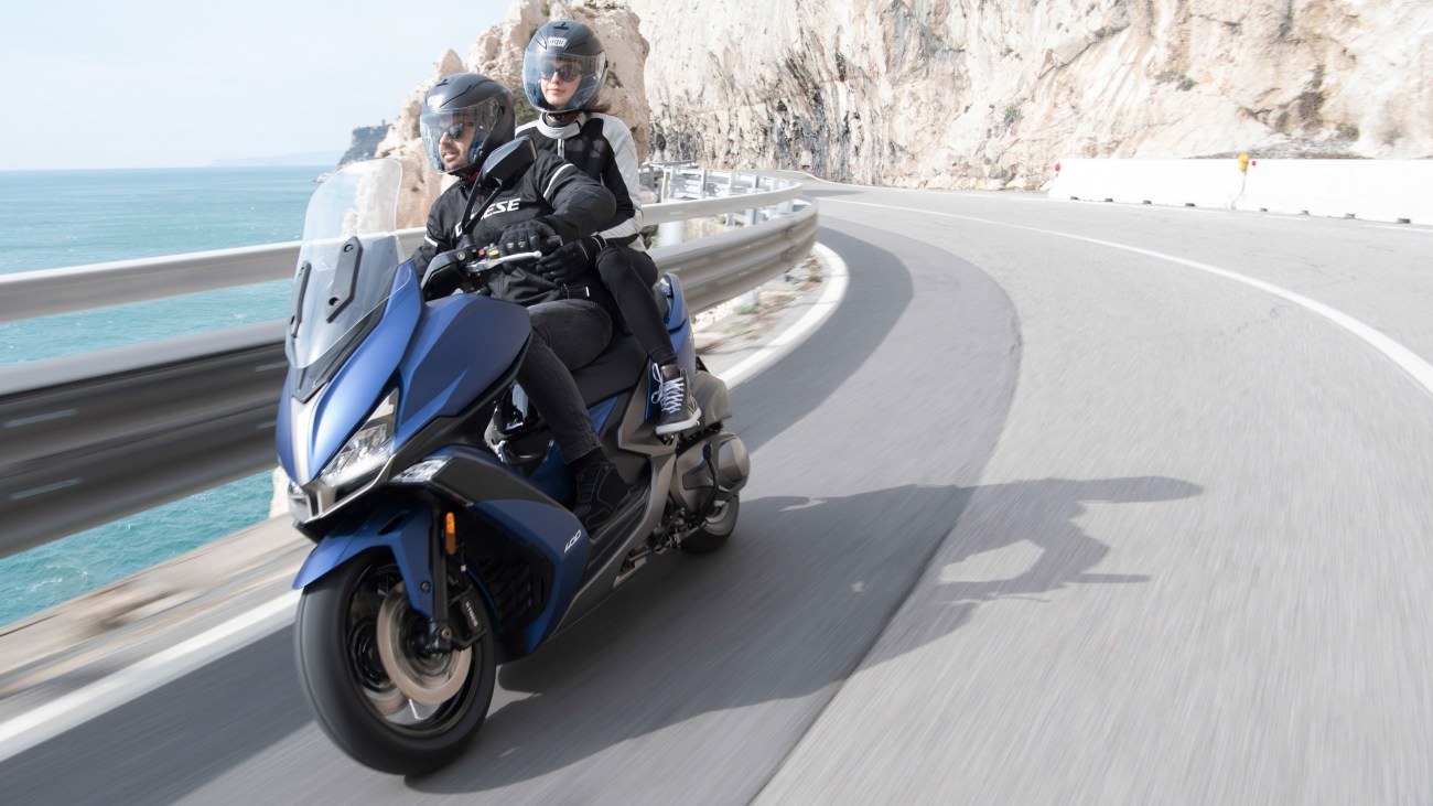 El nuevo Kymco Xciting S 400i se ofrece en Argentina